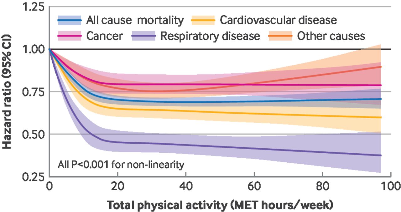 Physical activity types, variety, and mortality – Surtil